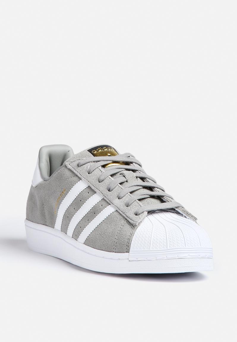 Superstar Suede - S75141 - Solid Grey / Ftwr White adidas Originals ...