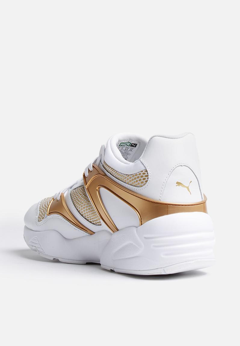 Puma W Blaze Gold - 362022-02 - white / gold PUMA Sneakers ...