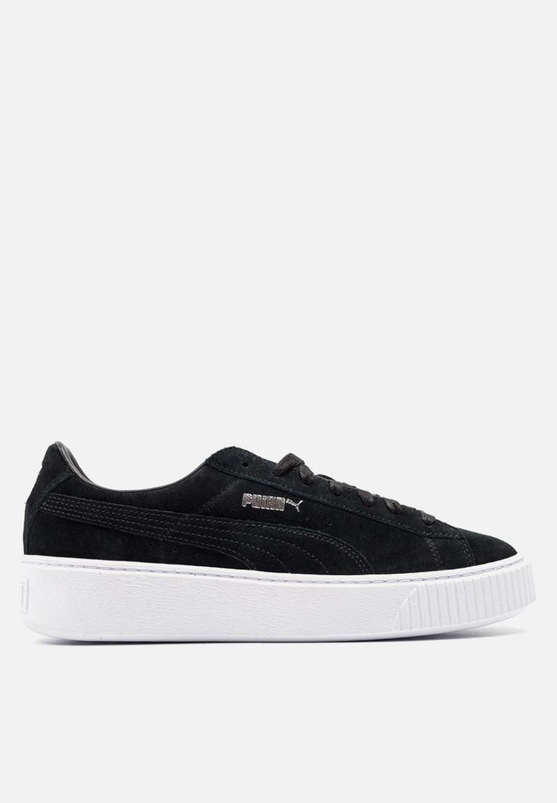 Puma Suede Platforms Core - 362223 01 - Black / White PUMA Sneakers ...